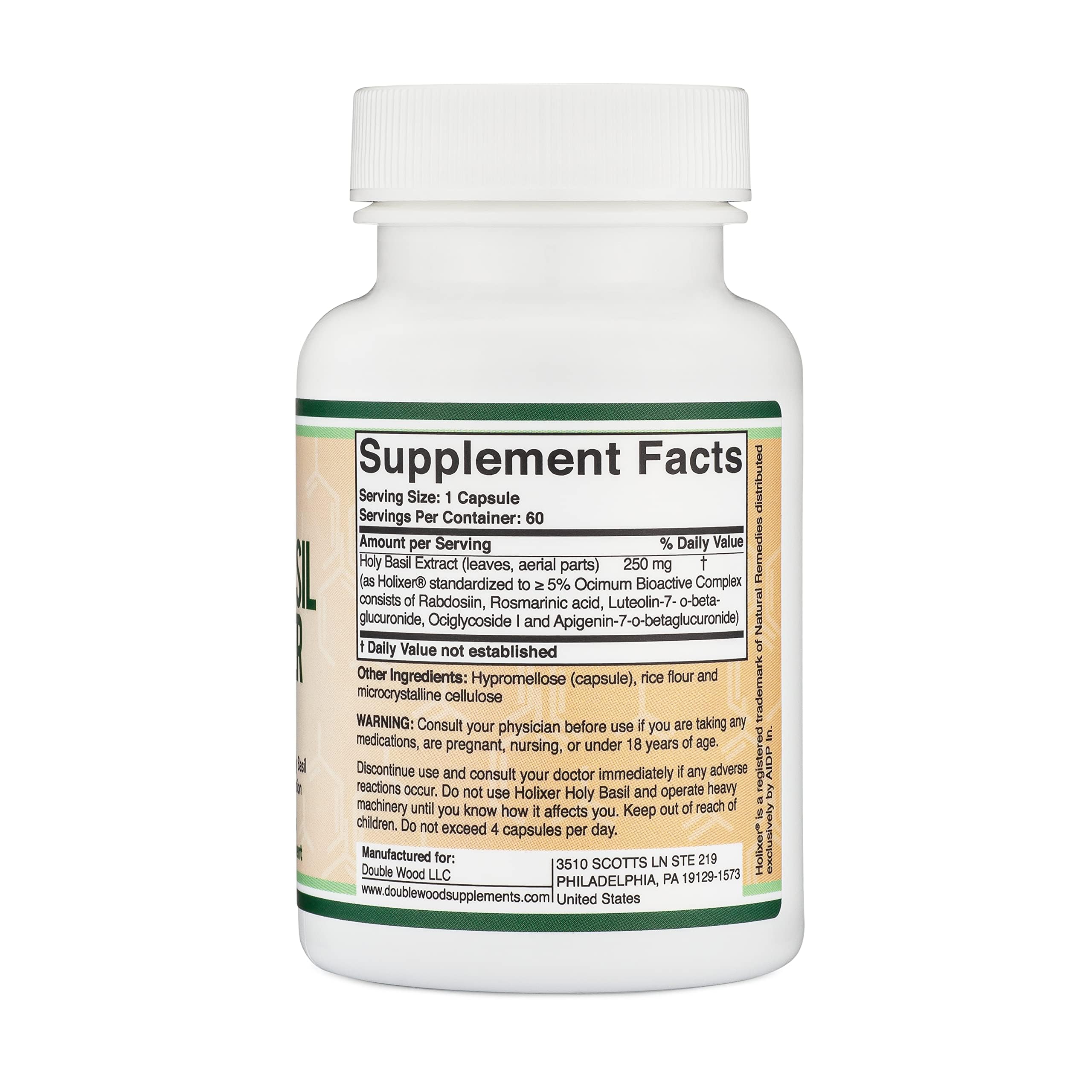natural mood support with holy basil