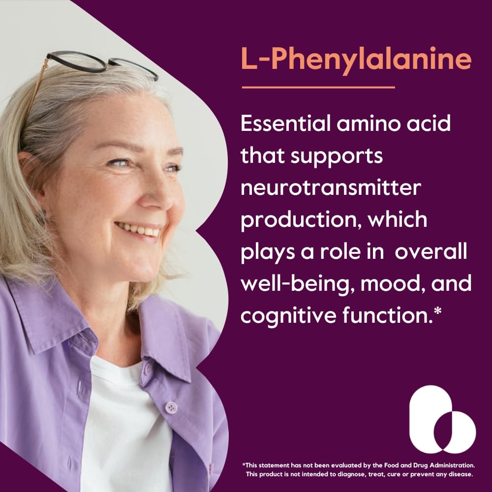 natural mood support with L-Phenylalanine