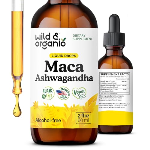 Natural mood support with maca tincture
