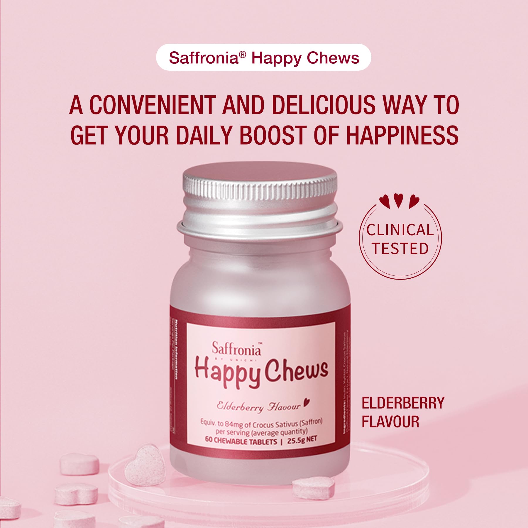 Natural mood support with saffron
