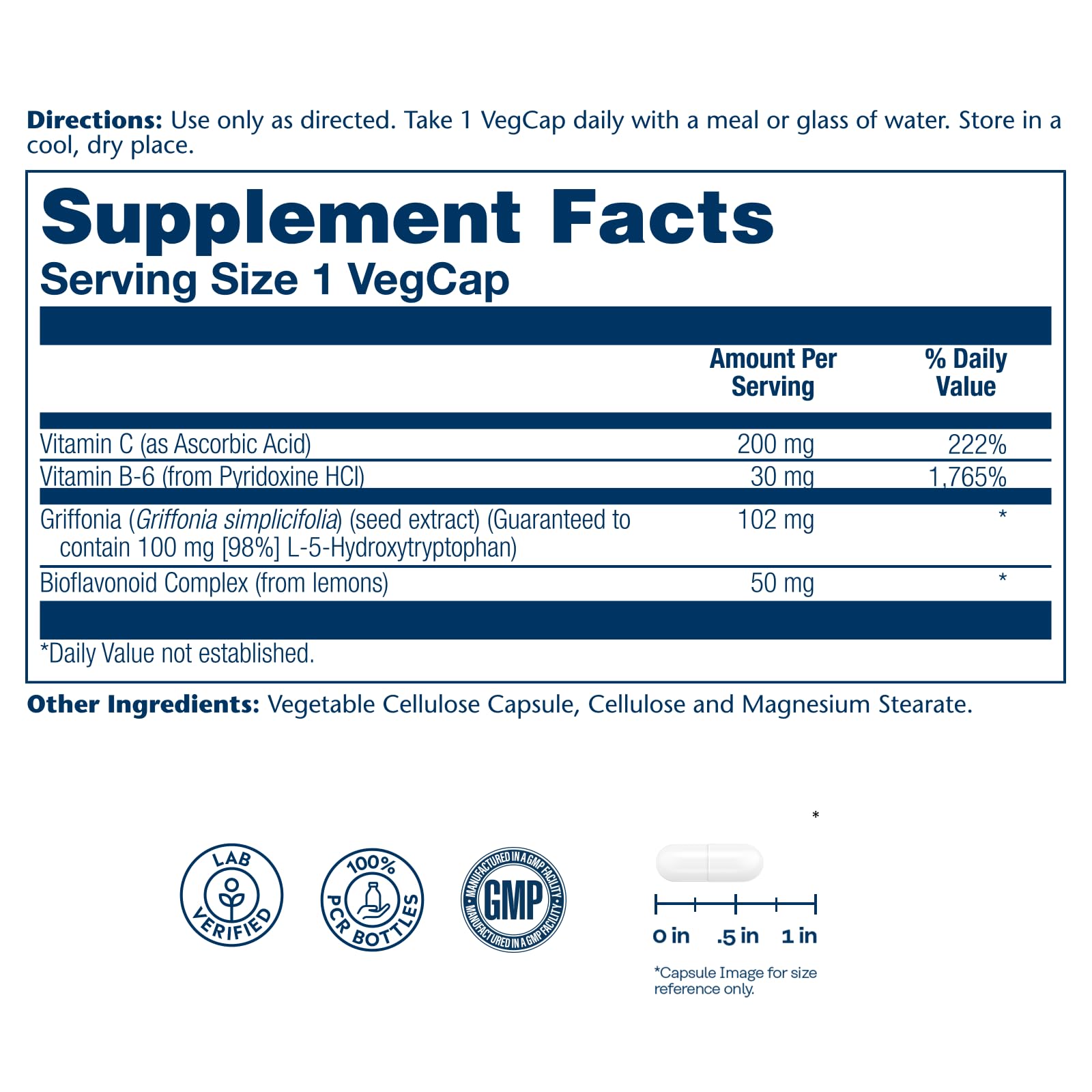natural mood support with Solaray 5-HTP