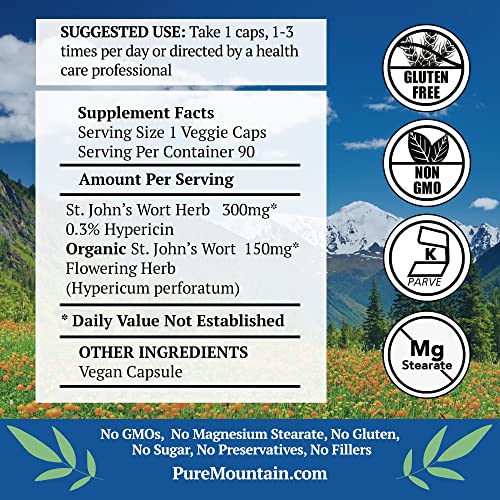 natural mood support with st. john's wort