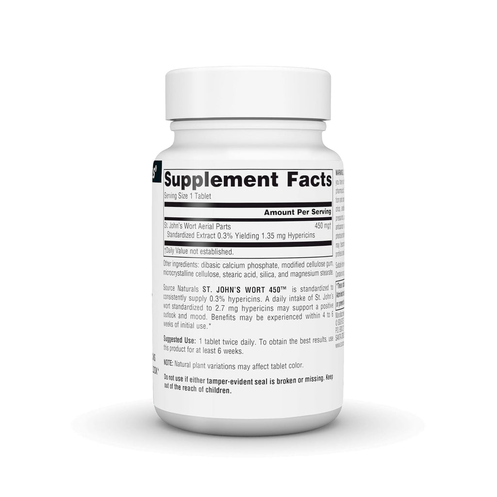 natural mood support with St. John's Wort