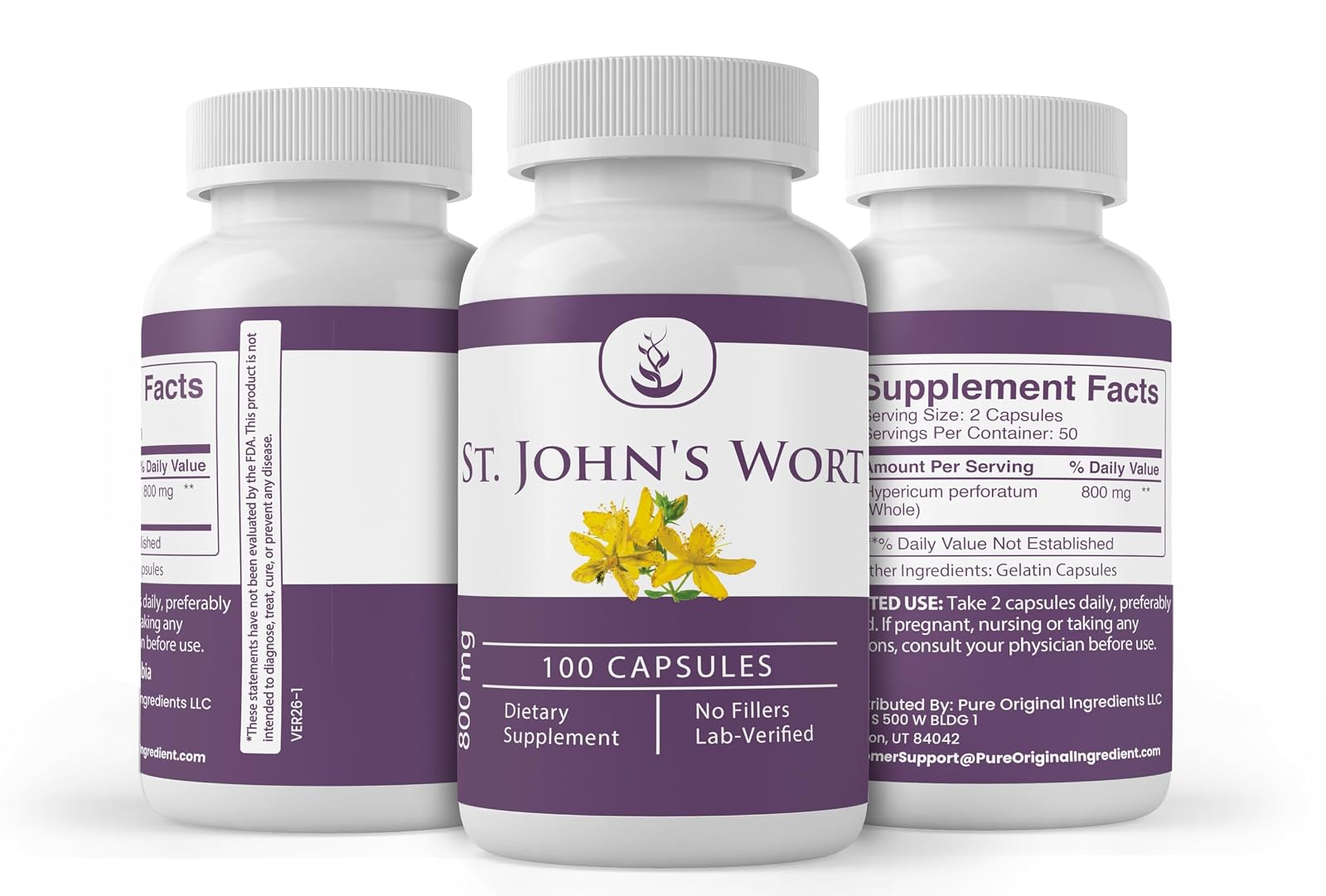 Natural mood support with St. John's Wort