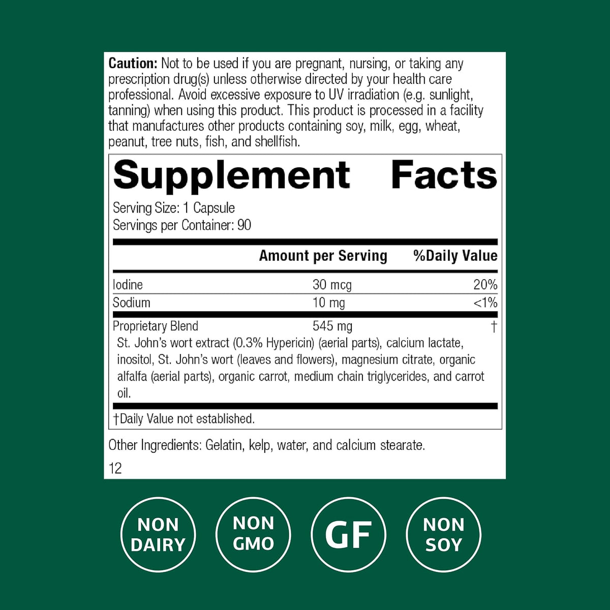 Natural mood support with St. John's Wort