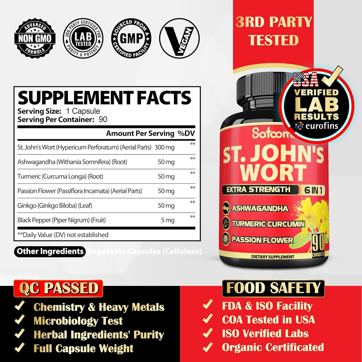 Natural mood support with St. John's Wort