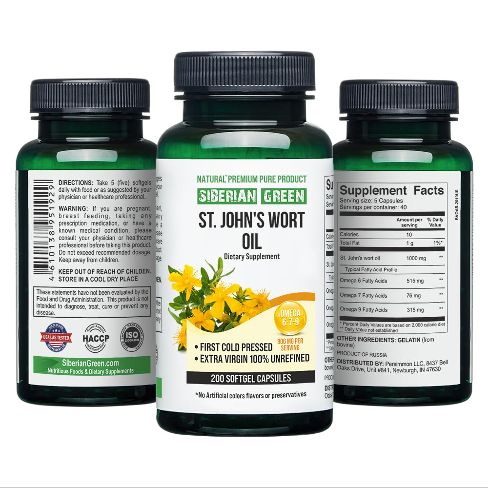 Natural mood support with St. John's Wort