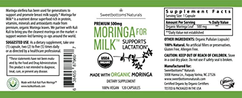 natural moringa capsules for milk production