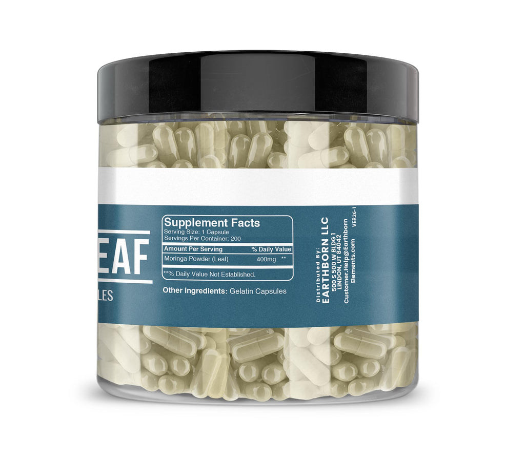 natural Moringa capsules for vitality