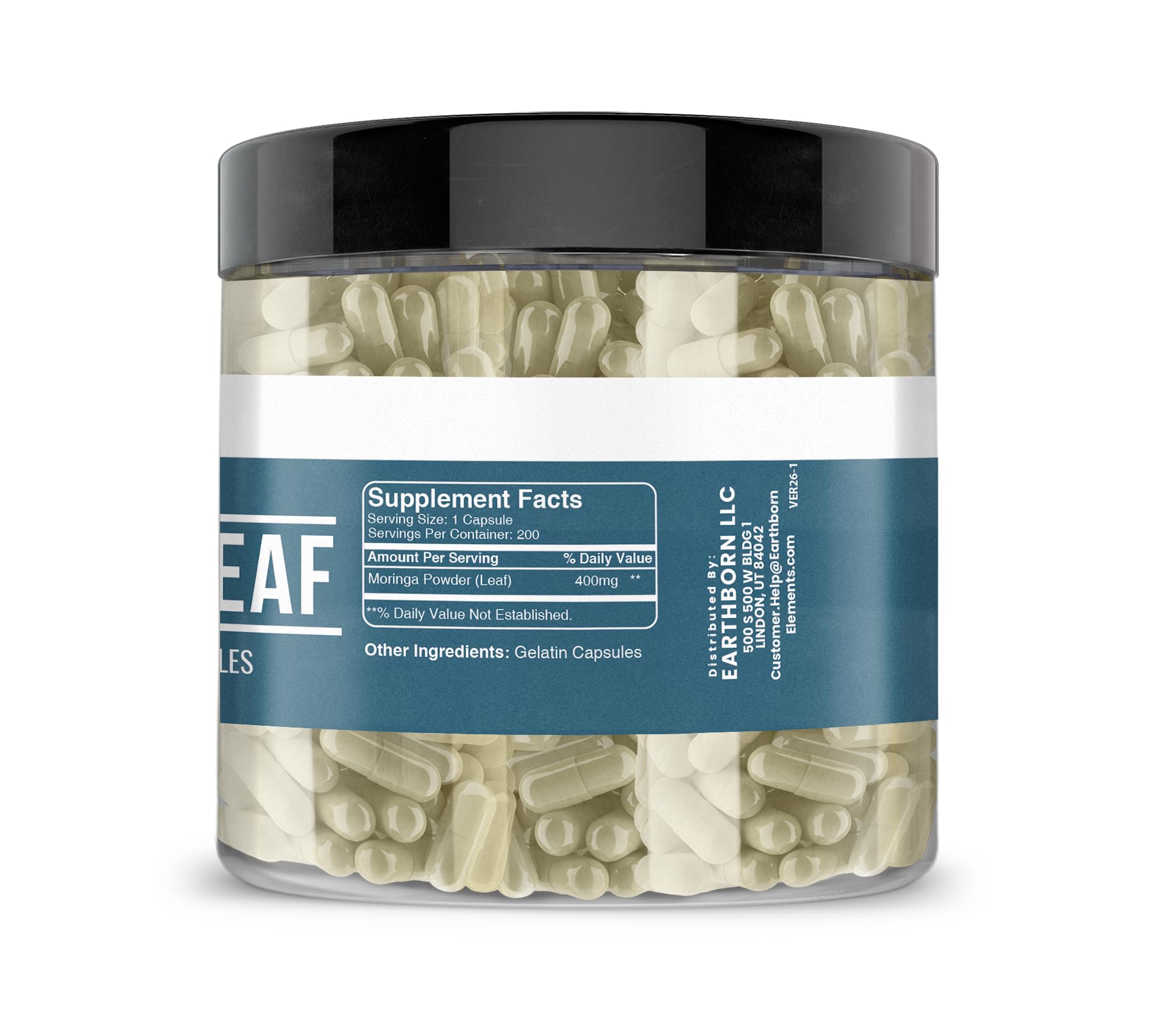 natural Moringa capsules for vitality