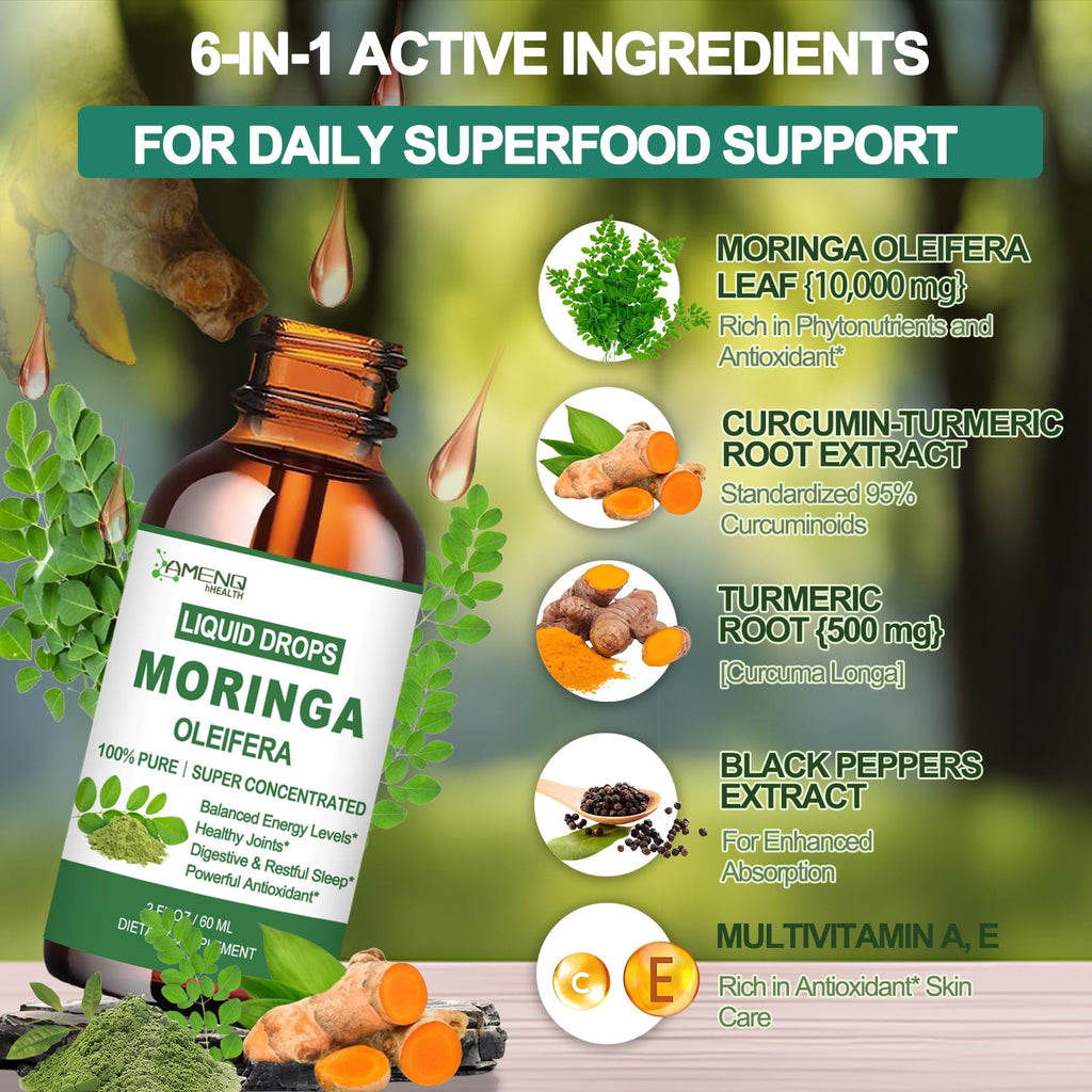 natural moringa drops for wellness