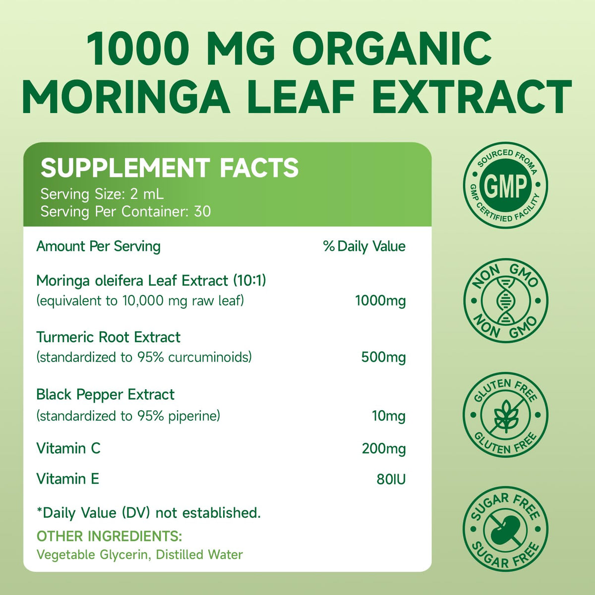 natural moringa drops for wellness