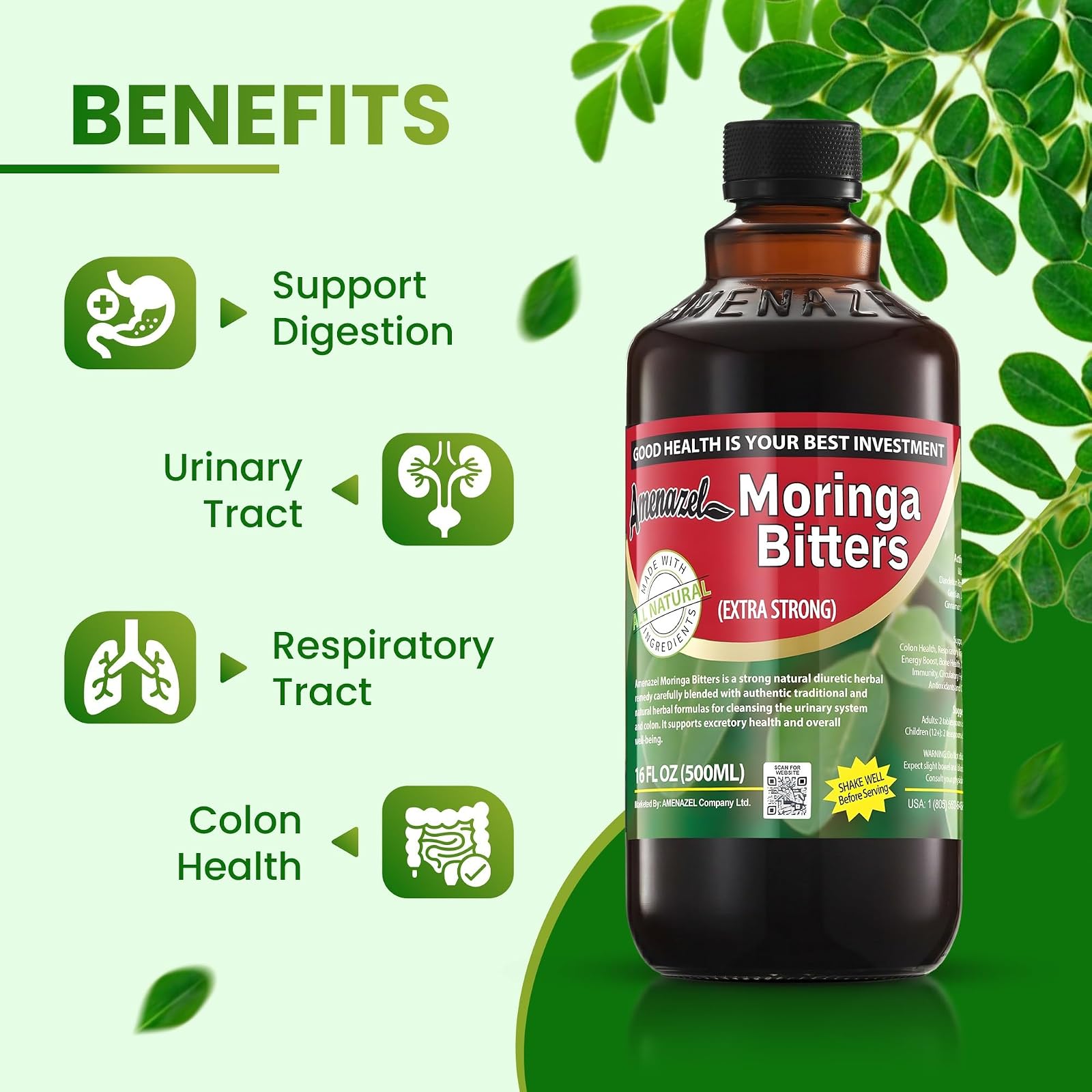 natural moringa extract for digestion