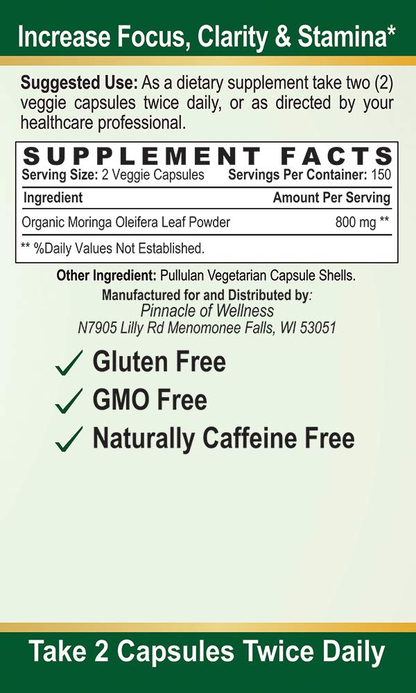 natural moringa for immune support