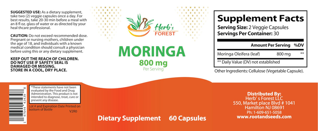 natural moringa for immune support