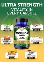 Natural moringa for overall wellness