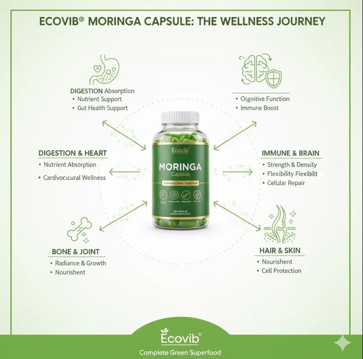 Natural Moringa for overall wellness