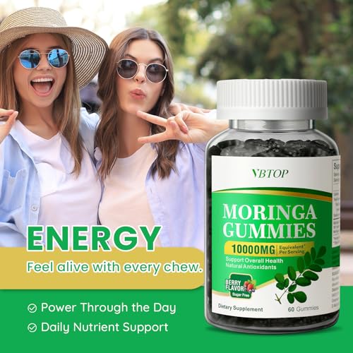 natural moringa gummies for immune support