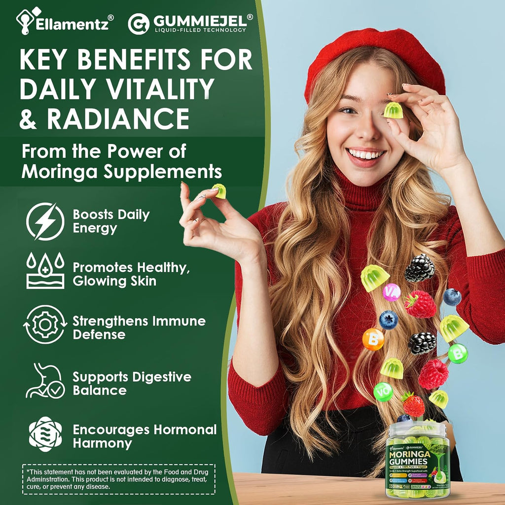 natural moringa gummies for wellness