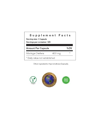 natural moringa leaf capsules for energy