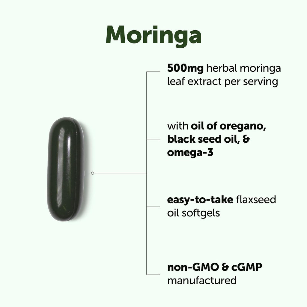 Natural Moringa leaf extract benefits