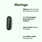 Natural Moringa leaf extract benefits