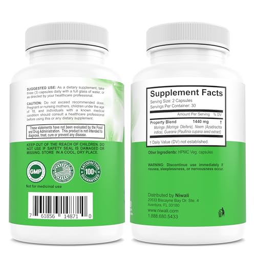 Natural Moringa leaf nutritional benefits