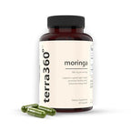 natural moringa leaf powder capsules