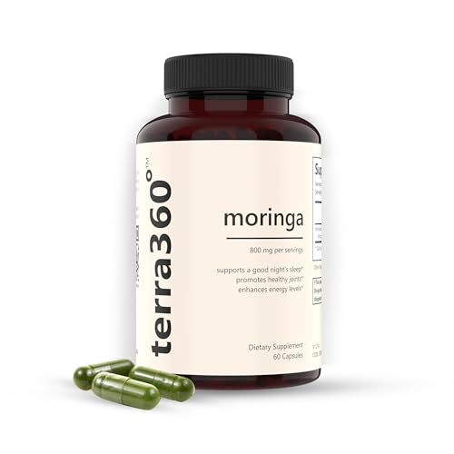 natural moringa leaf powder capsules