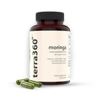 natural moringa leaf powder capsules