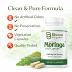 Natural Moringa powder for wellness