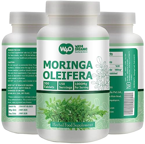 Natural moringa supplement for energy