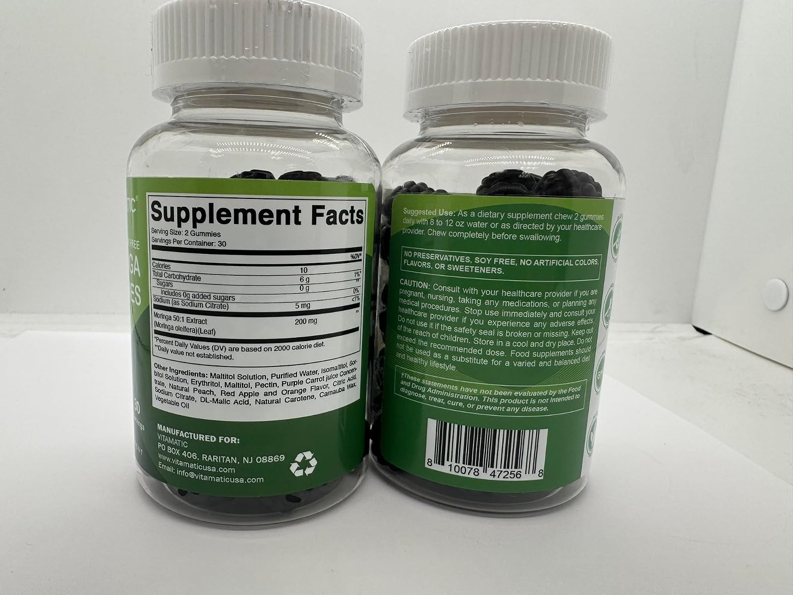 Natural moringa supplement for vitality