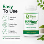 Natural Moringa supplement for vitality