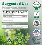 Natural Moringa supplement for wellness
