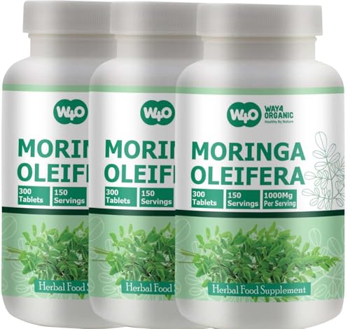 Natural moringa supplement for wellness