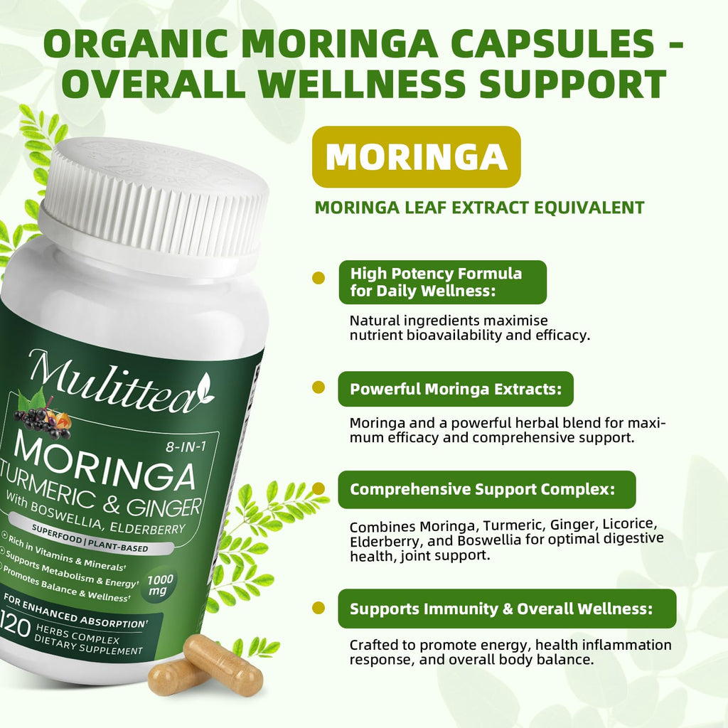 natural moringa supplement for wellness