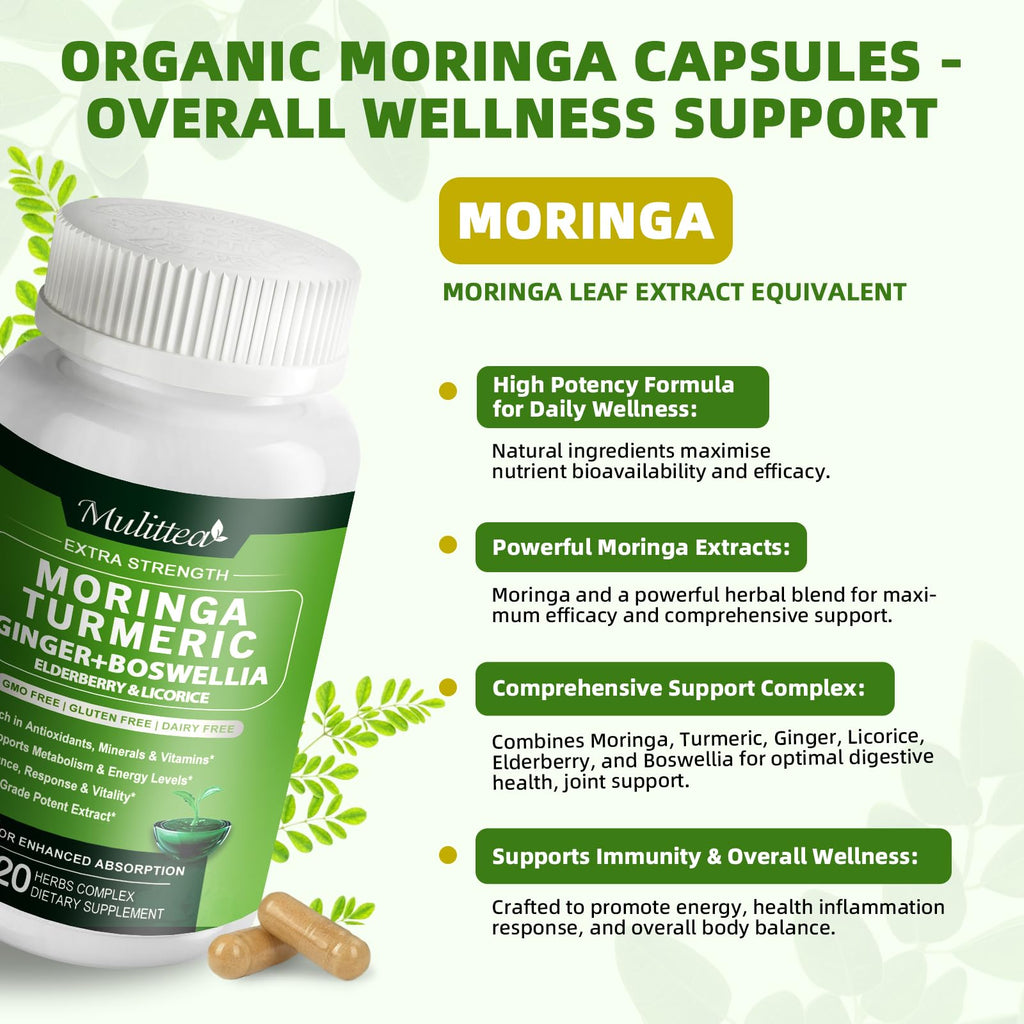 natural moringa supplement for wellness