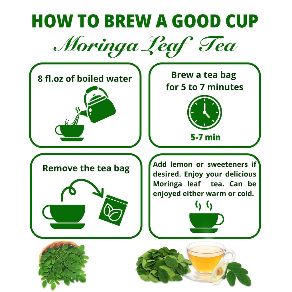 natural moringa tea blend