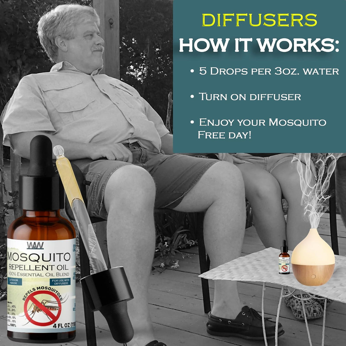 natural mosquito oil for camping