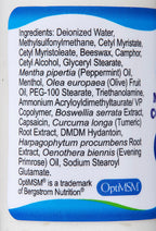 natural msm cream for muscle relief