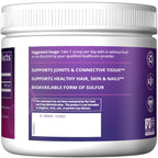 natural MSM crystals for better sleep