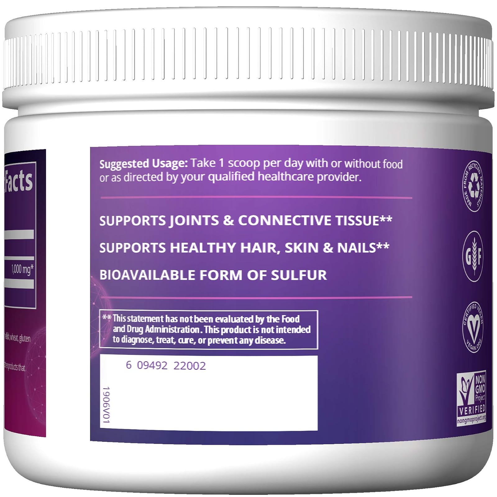 natural MSM crystals for better sleep