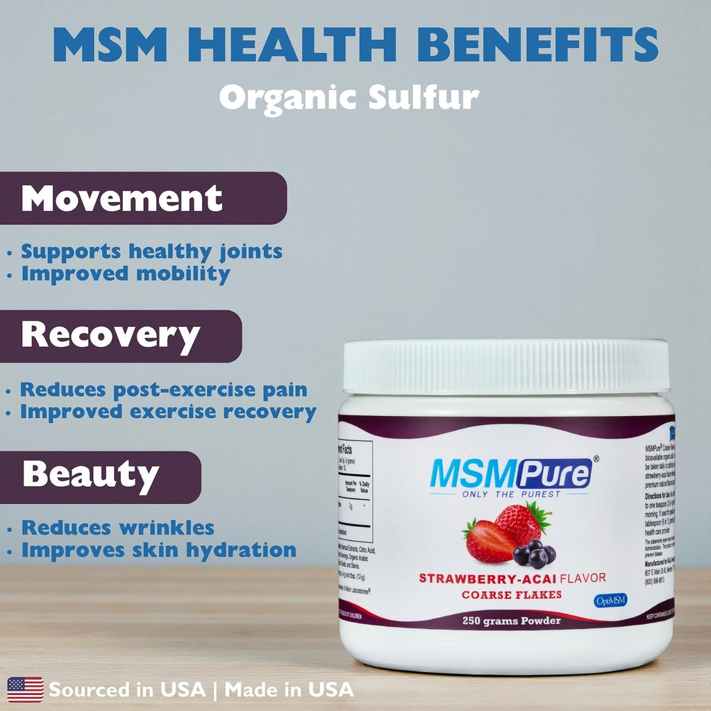 Natural MSM for better sleep