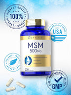 natural MSM for inflammation relief