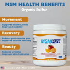 Natural MSM powder for better sleep