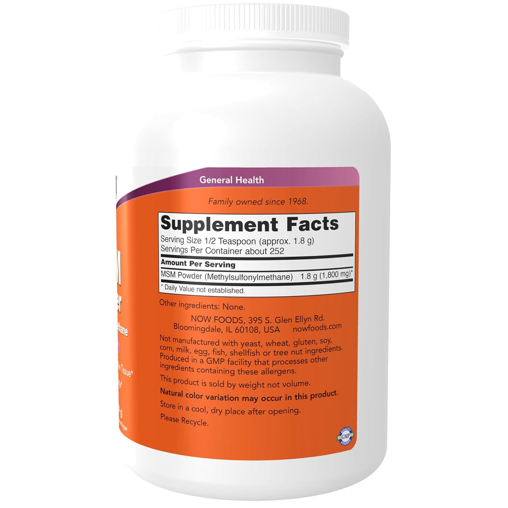 natural MSM powder for better sleep