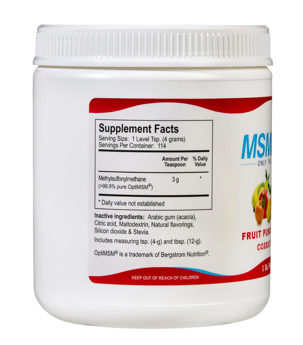 natural MSM powder for better sleep