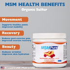 Natural msm powder for better sleep