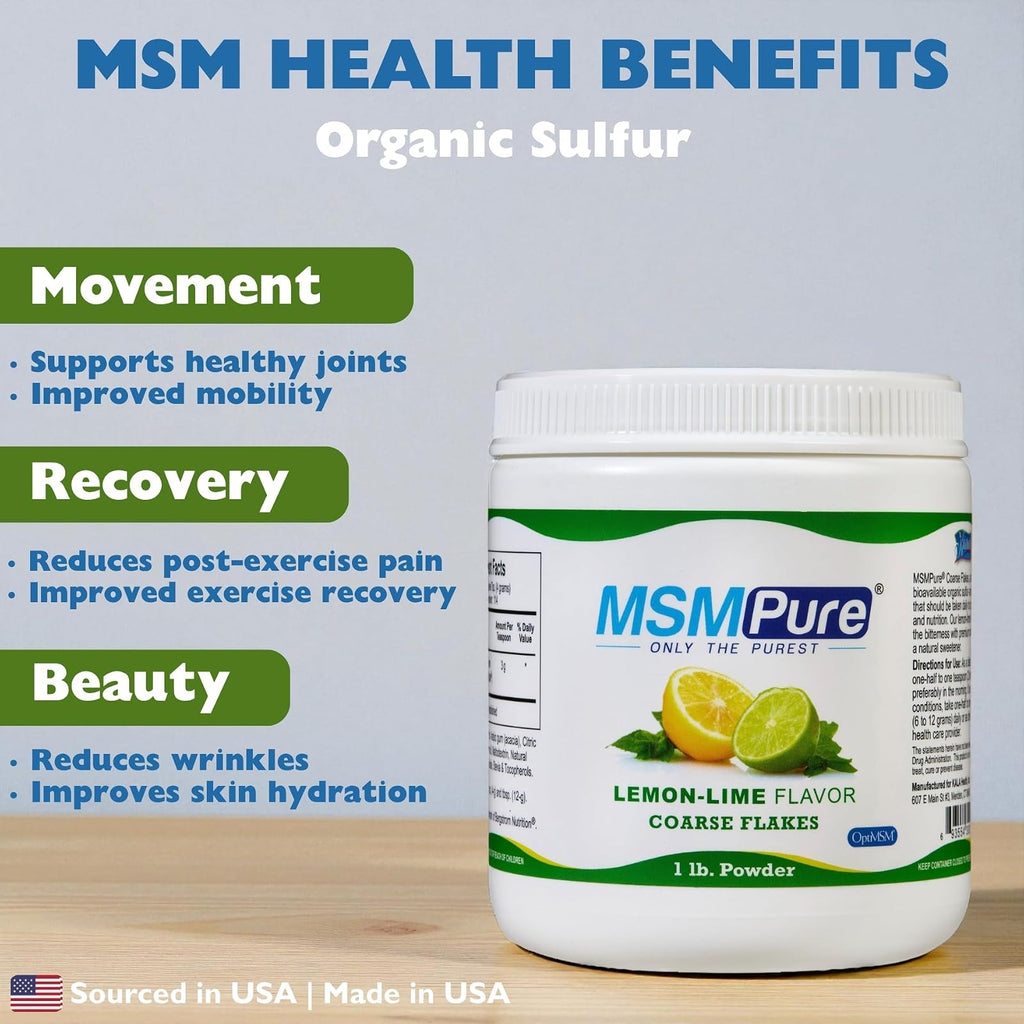 Natural MSM powder for better sleep
